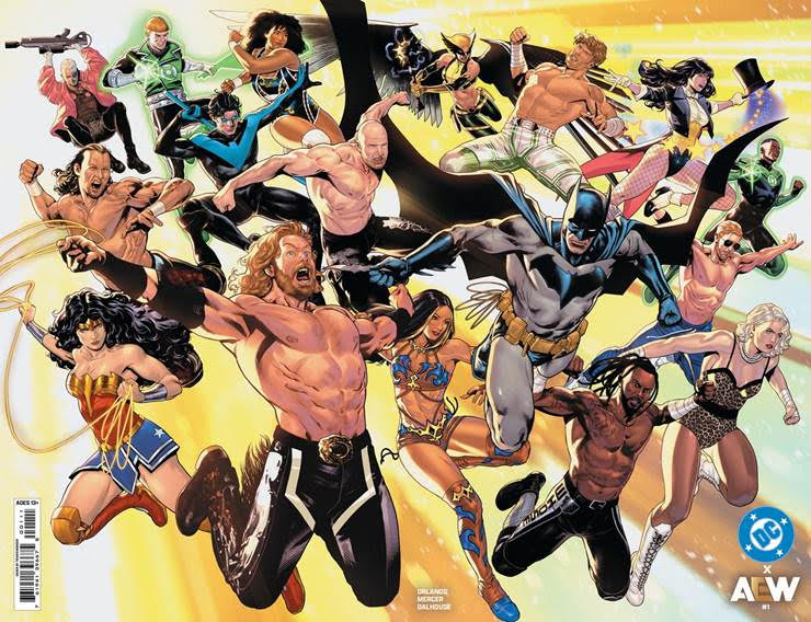 AEW and DC Comics joining forces for a new comic book - Pro Wrestling ...